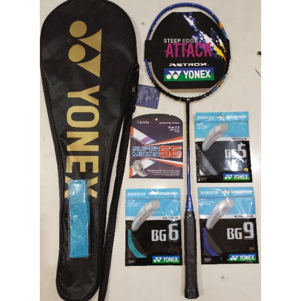 Jual Raket Badminton Standar Gedung Langsung Pasang Senar 0riginal ...