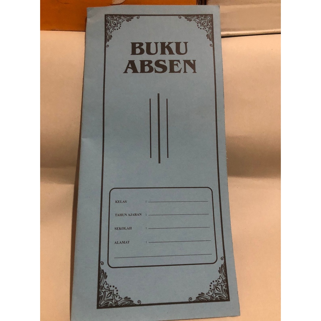 Jual Buku absen | Shopee Indonesia