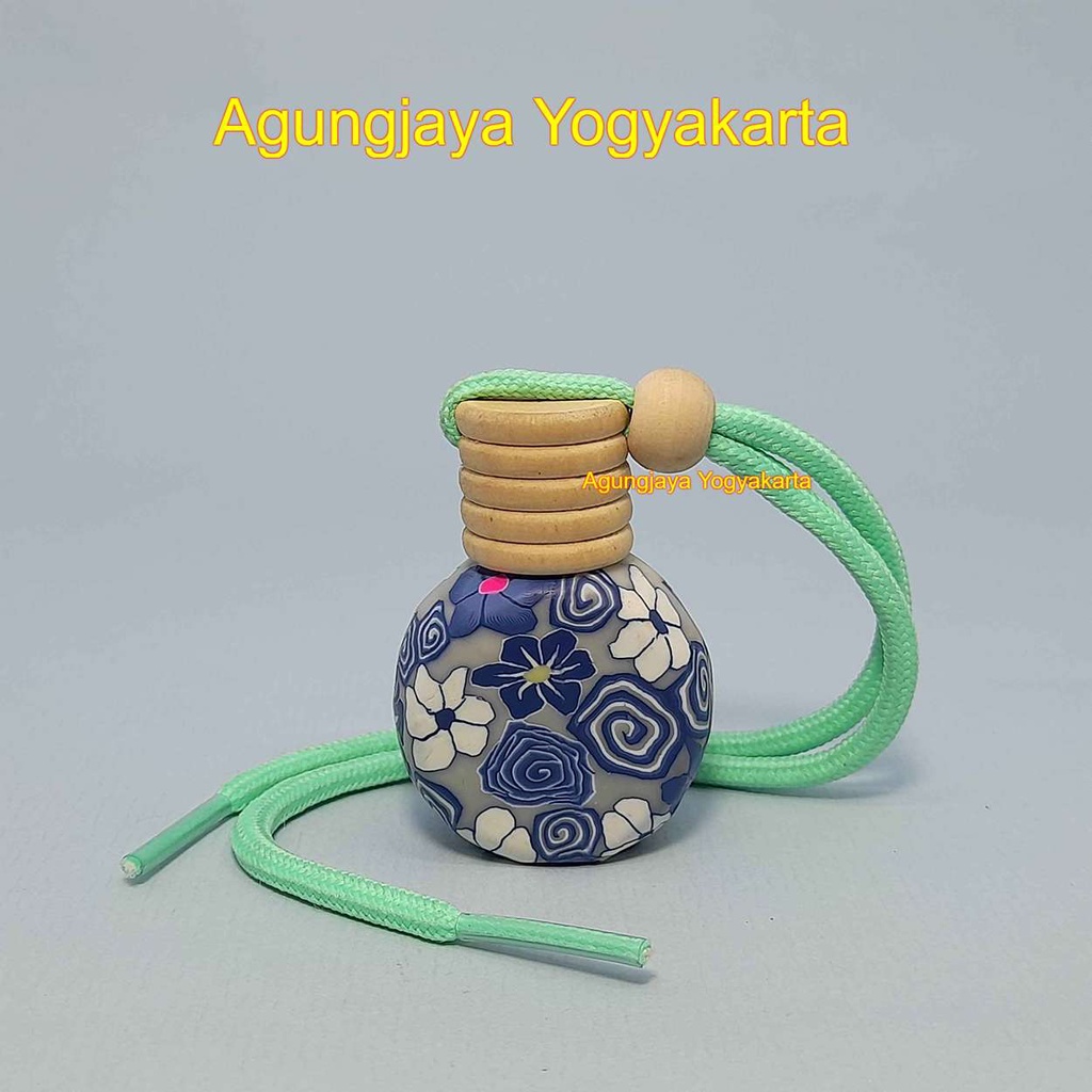 Jual Botol Parfum Tali 8 ml Roda Print Warna / Botol Gantung / Botol ...