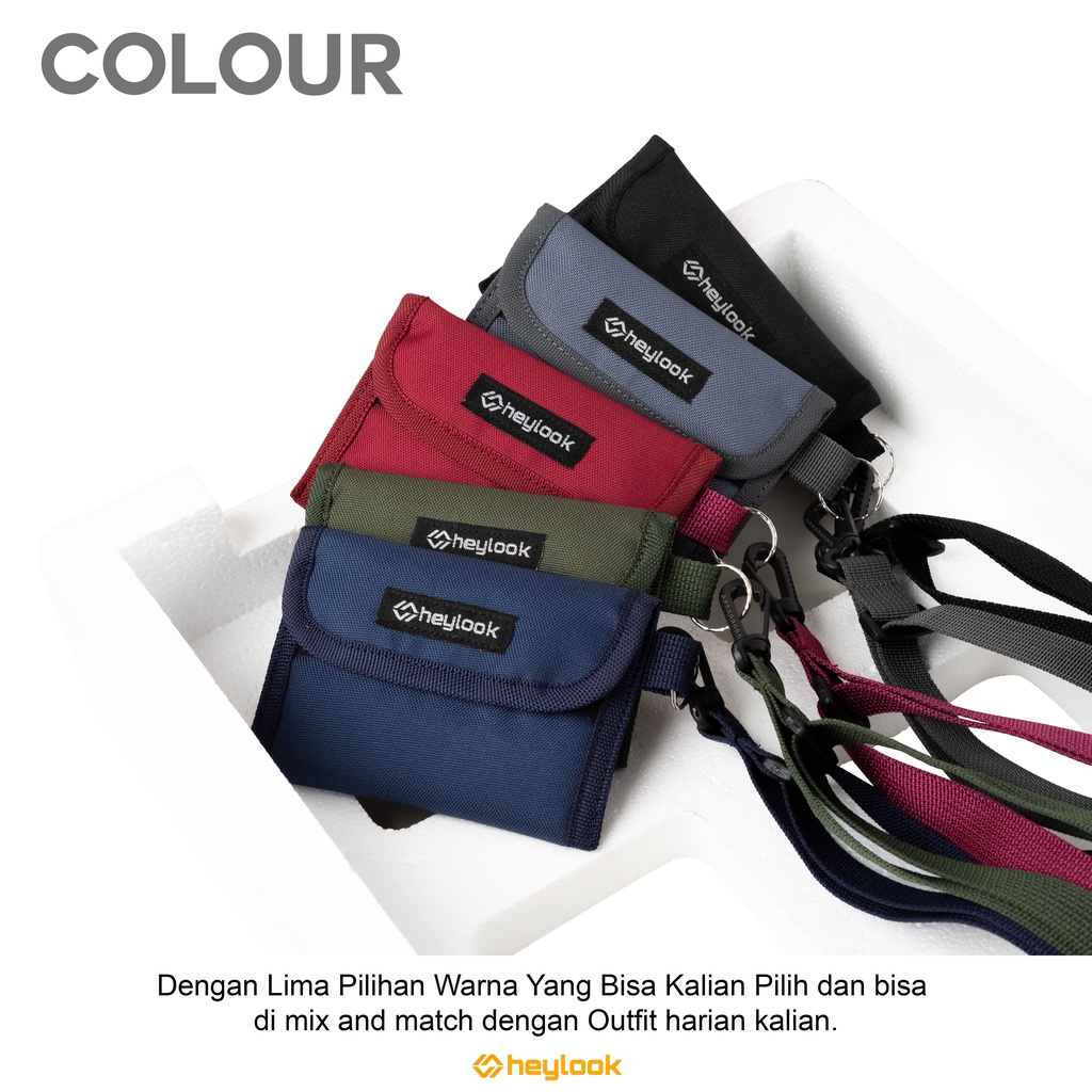 Jual HEYLOOK Official - Sling Pouch YUJI Pouch Wallet Dompet Koin ...
