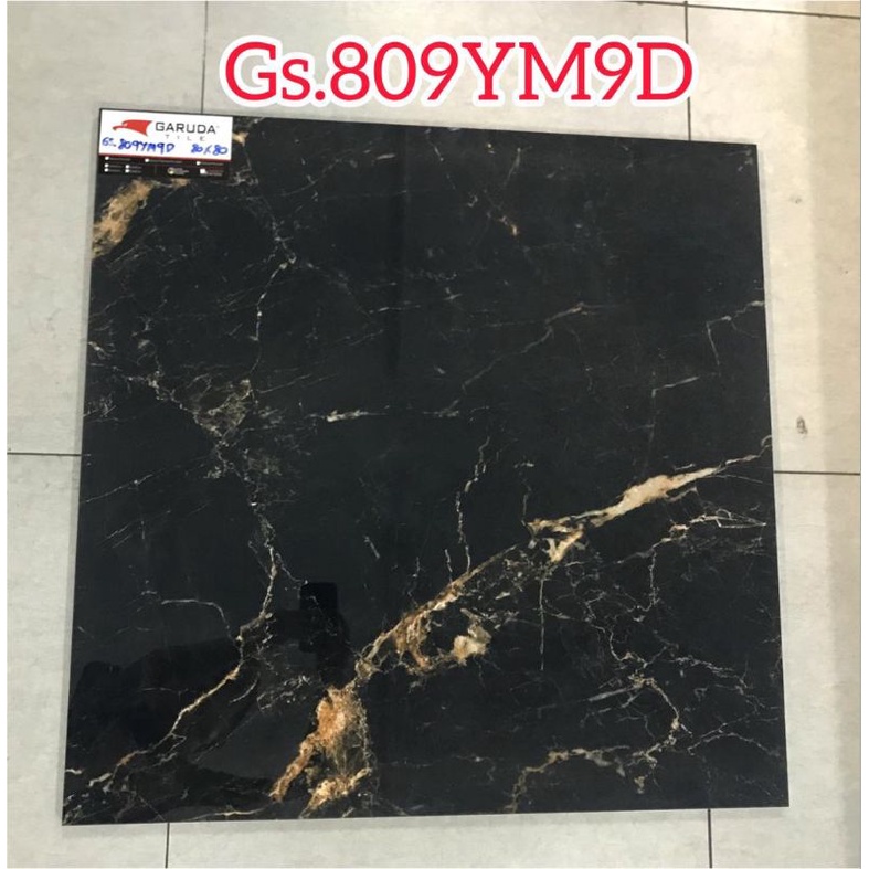 Jual GRANITE LANTAI 80X80 MAGGIOR BLACK / GS809MY8D / GARUDA TILE / KW1 ...