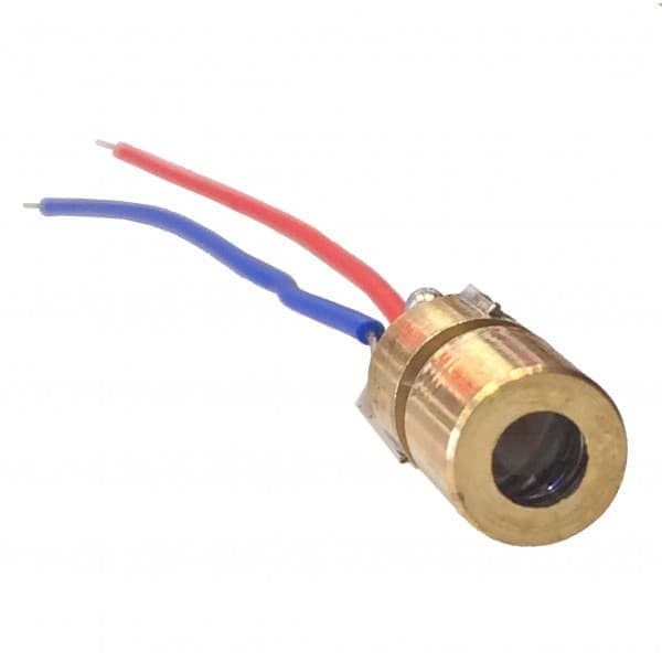 Jual Laser 5V 650nm 5mW Laser Red Dot Module Laser diode Laser pointer ...