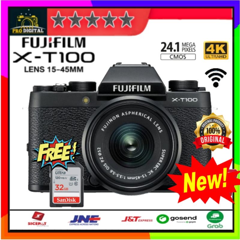 Jual Fujifilm XT-100 Fujifilm XT100 Lensa Kit 15-45mm | Shopee Indonesia