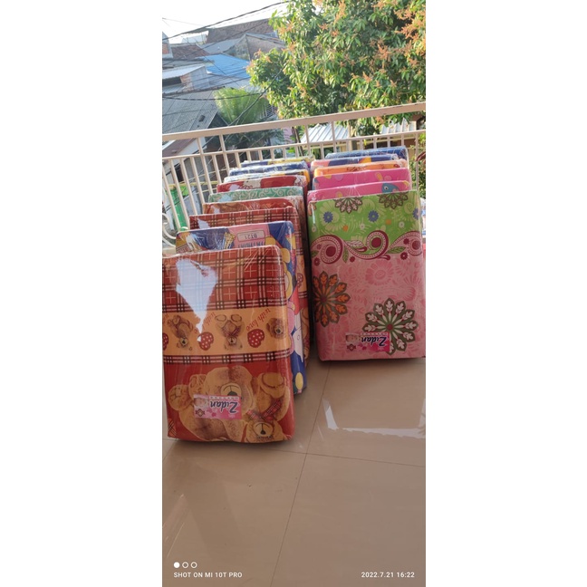 Jual kasur lipat busa dakron super 90x170x5 cm kasur karakter viral ...
