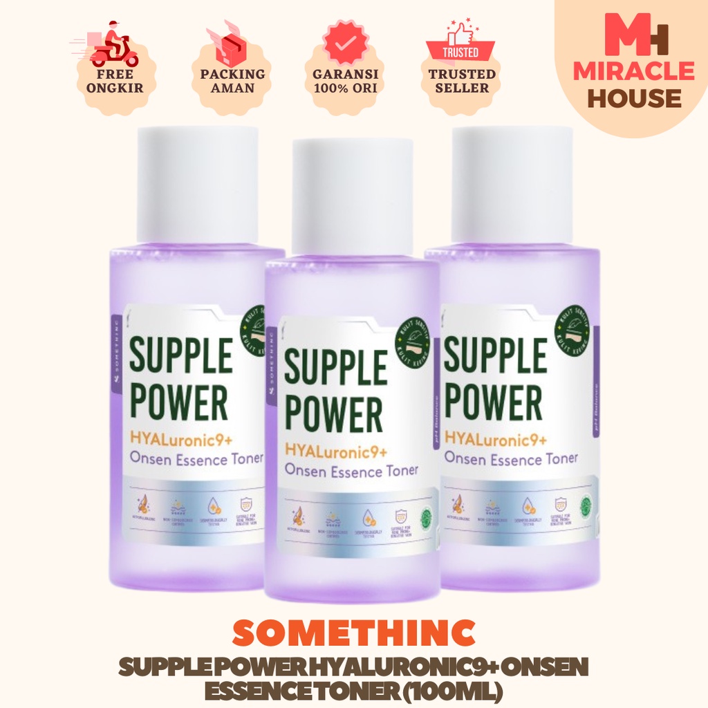 Jual SOMETHINC SUPPLE POWER Hyaluronic9+ Onsen Essence Toner - Toner ...