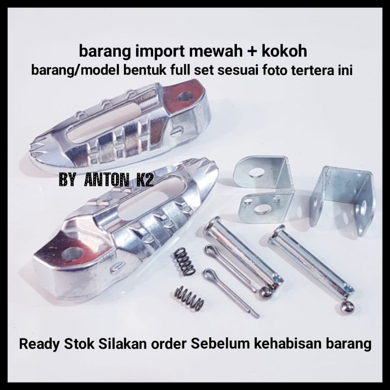 Jual FOOTSTEP/STEP INJAKAN KAKI BELAKANG MOTOR XEON KARBU/XEON/MIO FINO ...