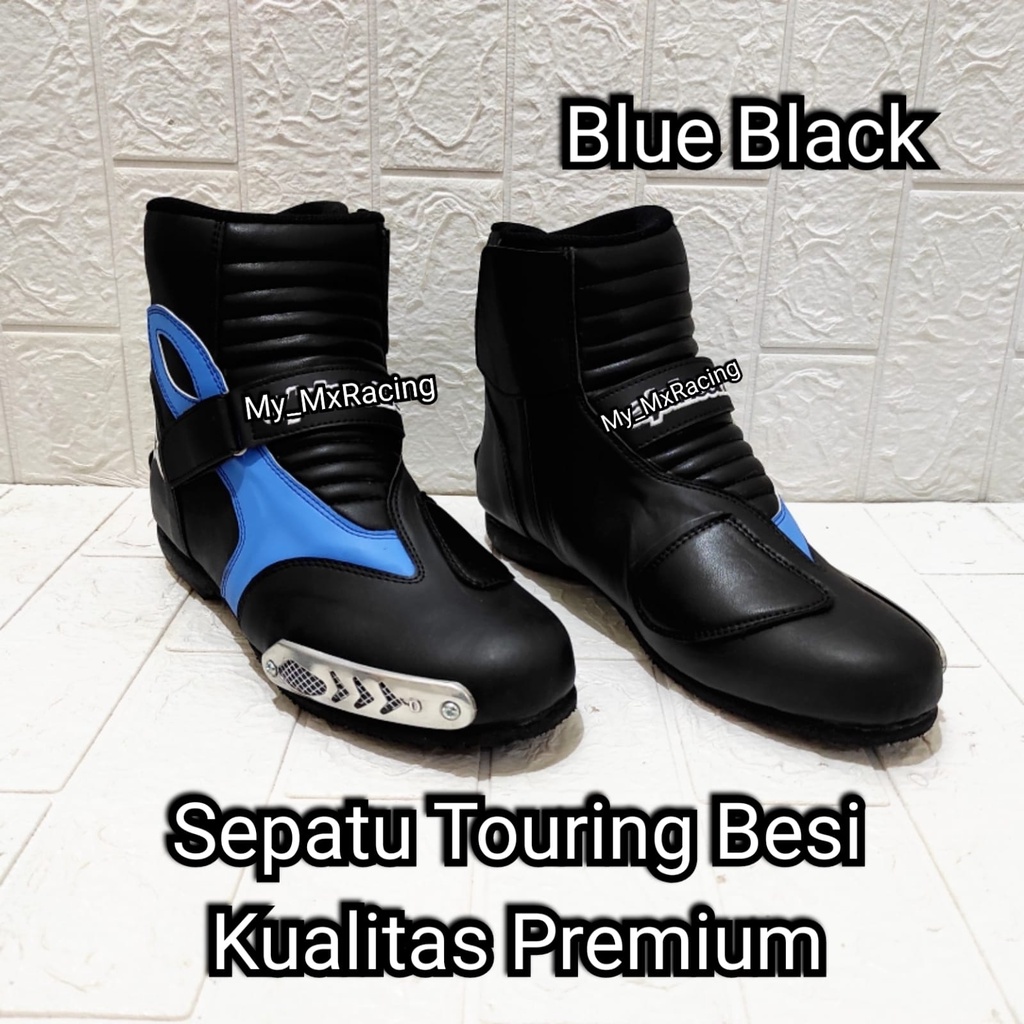 Jual sepatu touring besi protector motor sepatu balap race buat harian ...