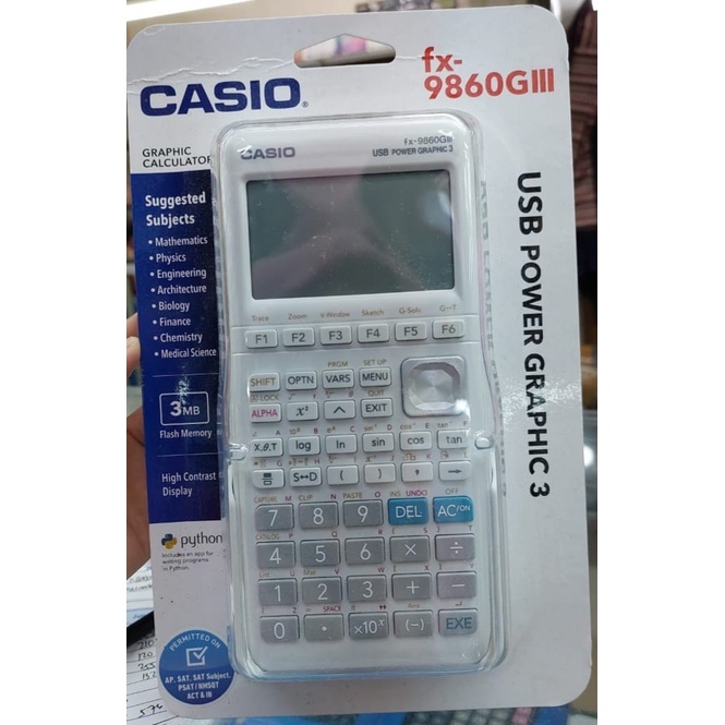 Jual CASIO CALCULATOR SCIENTIFIC FX 9860 GIII #ORIGINAL | Shopee Indonesia