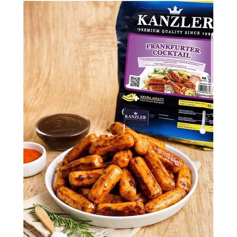 Jual KANZLER Nugget Ayam Sapi / Crispy Chicken Nugget / Chicken Nugget ...