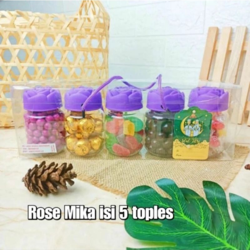 Jual Laris manis Candy Rose Mika 5 Toples Paket Hampers | Shopee Indonesia