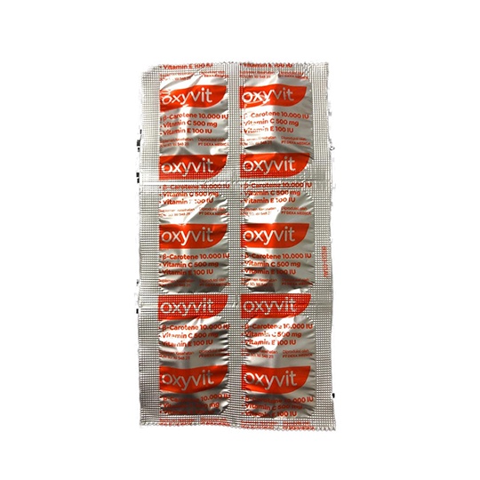 Jual OXYVIT 6 KAPLET / STRIP | Shopee Indonesia