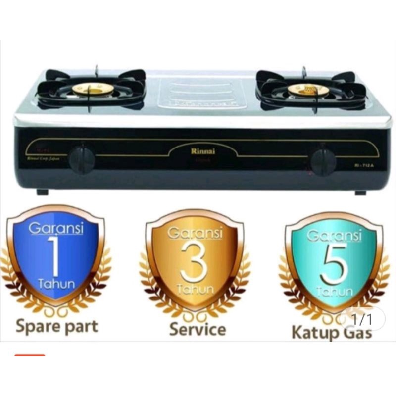 Jual Kompor rinnai 712A api besar dan ada api lilin | Shopee Indonesia