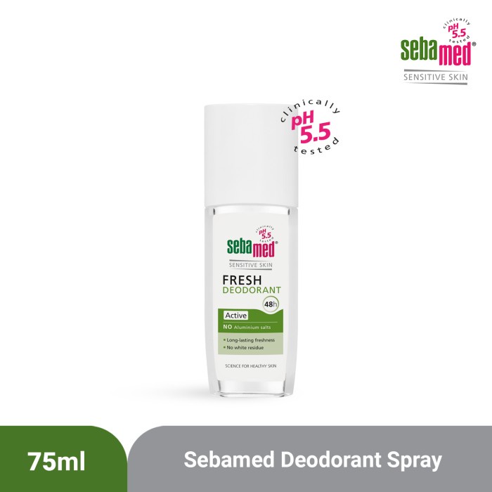 Jual Sebamed Deodorant Active Spray 75ml | Shopee Indonesia