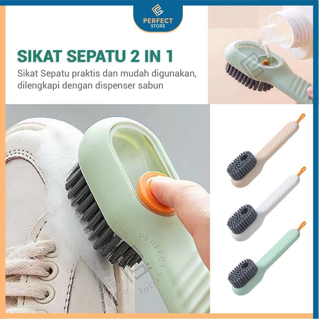 Jual Sikat Baju Pembersih Dispenser Brush Sepatu Cleaning Dispenser ...