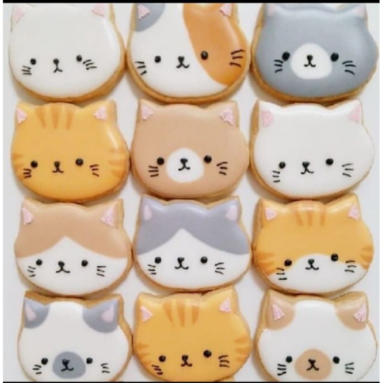 Jual Catanova Butter Kukis Hias Tema Kucing | Shopee Indonesia