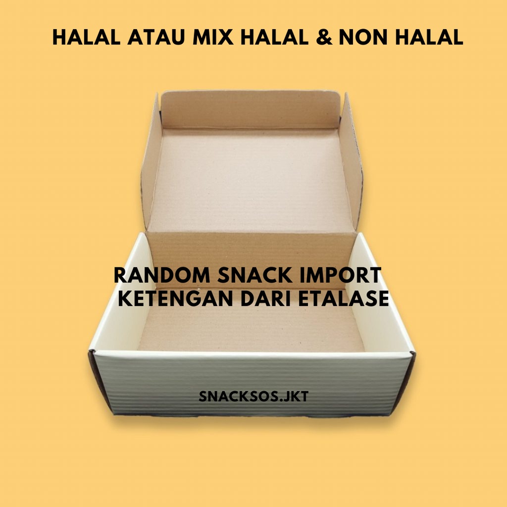 Jual REQ SNACK BOX GIFT IMPORT RANDOM CUSTOM JAJANAN IMPORT HAMPERS ...