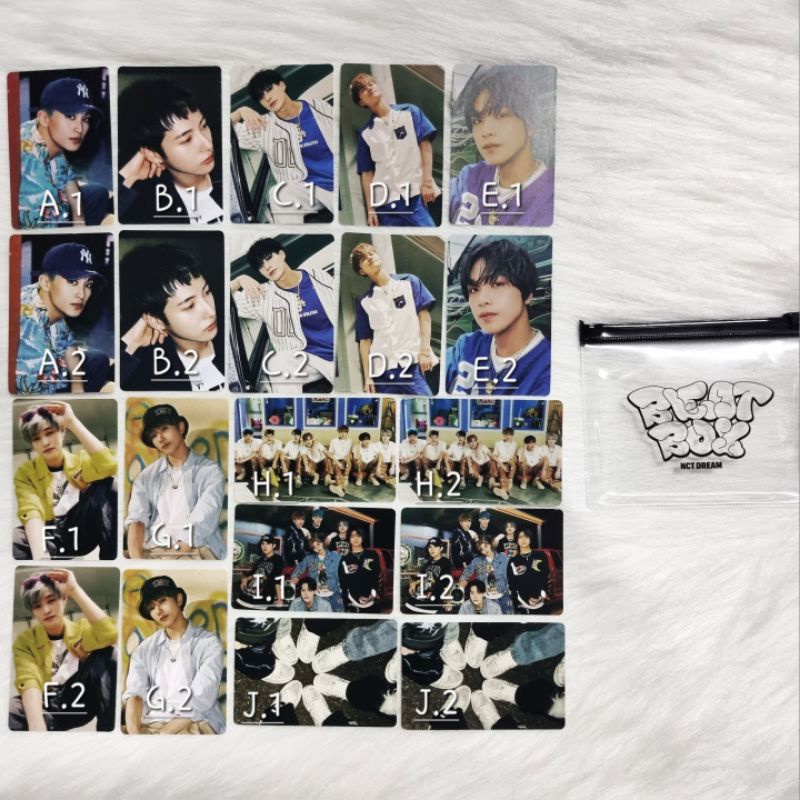 Jual PC NCT Dream Beatbox Sticker Pack Jeno Jaemin Mark Haechan Jisung ...