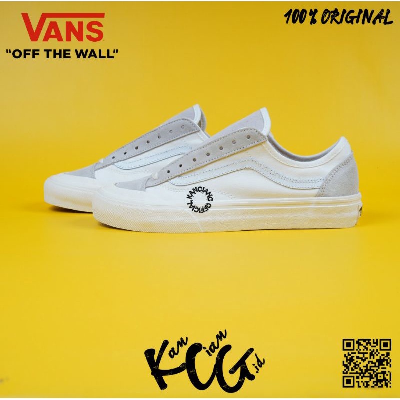 Jual Vans Old Skool Style 36 Decon Sf Marshmallow White''\ | Shopee ...