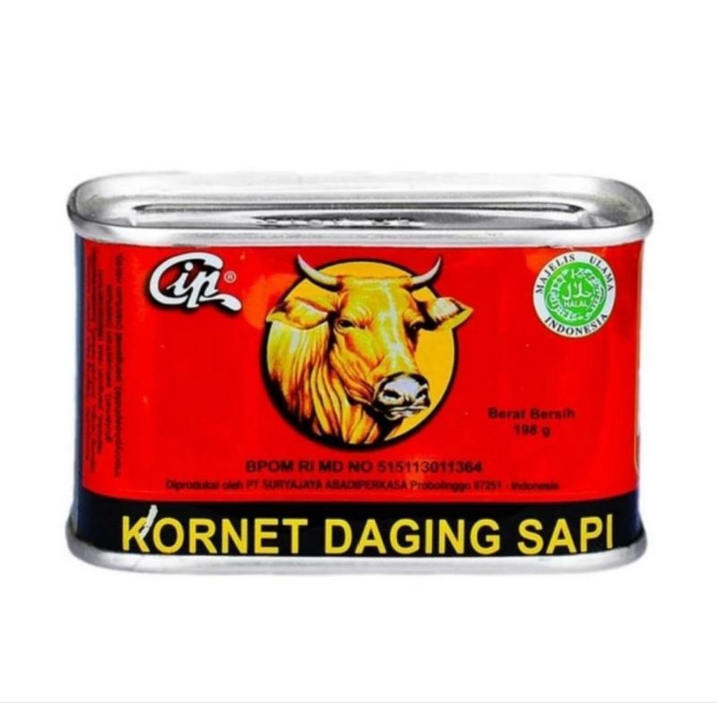 Jual CIP Corned Beef 198gr / Kornet Daging Sapi Cip | Shopee Indonesia