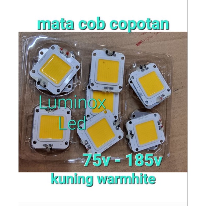 Jual mata led copotan dari kap 50w 50 watt chip pju dan sorot 50watt ...