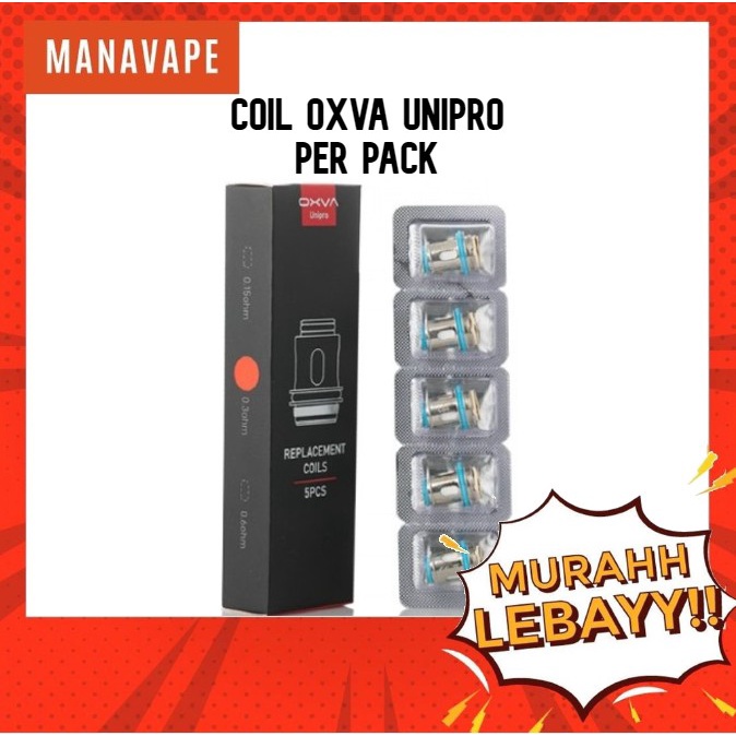 Jual COIL OXVA VELOCITY UNIPRO AUTHENTIC PER PACK | Shopee Indonesia