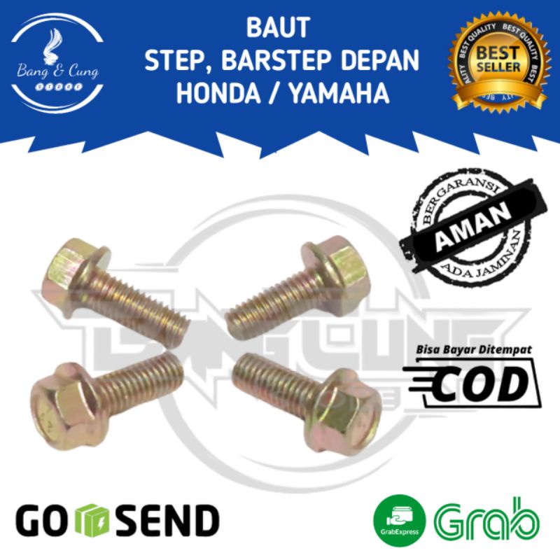 Jual Baut Baud Step Postep fostep Bastep Depan Honda Astrea Grand Supra ...