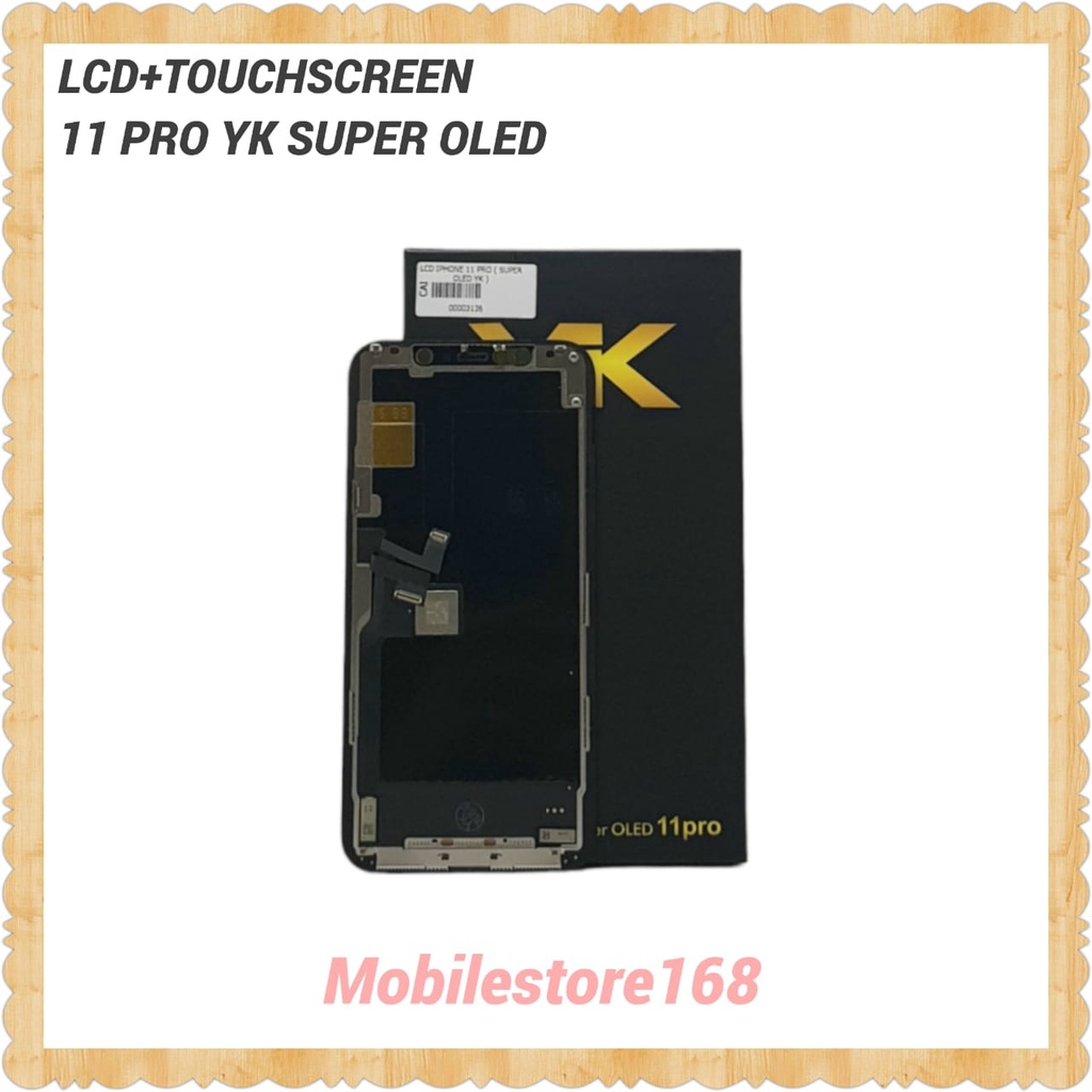 Jual LCD+TOUCHSCREEN 11 PRO SUPER OLED ( YK ) | Shopee Indonesia