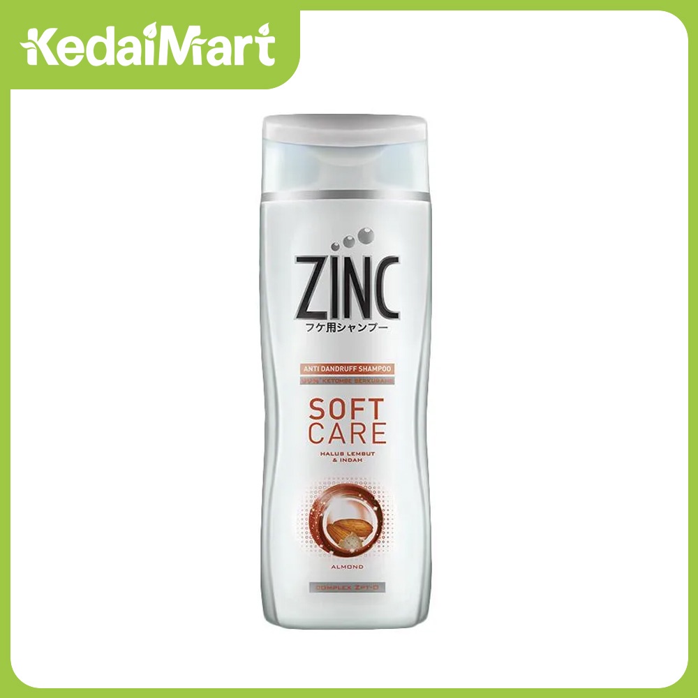Jual Zinc Shampoo Soft Shine Botol 170 ml | Shopee Indonesia