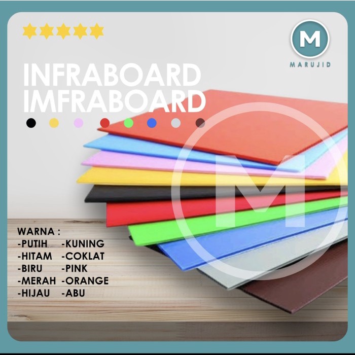 Jual Impr Infraboard / Impraboard Putih 75X50 50X75 Tebal 5Mm | Shopee ...