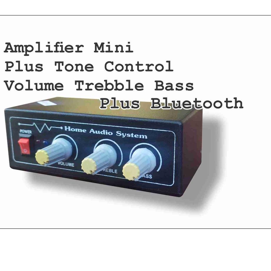 Jual Hot Sale AMPLI MINI bluetooth 5 VOLT ( bass, treble, volume ...
