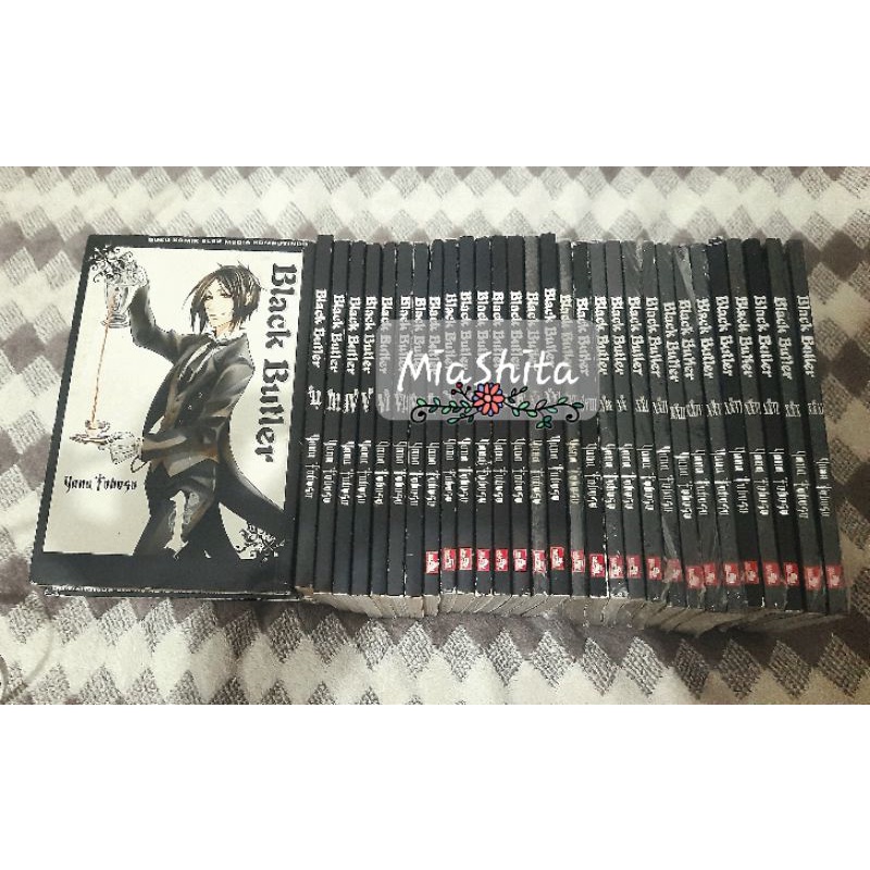 Jual Komik Set Black Butler Vol 1-27og by Yana Toboso | Shopee Indonesia