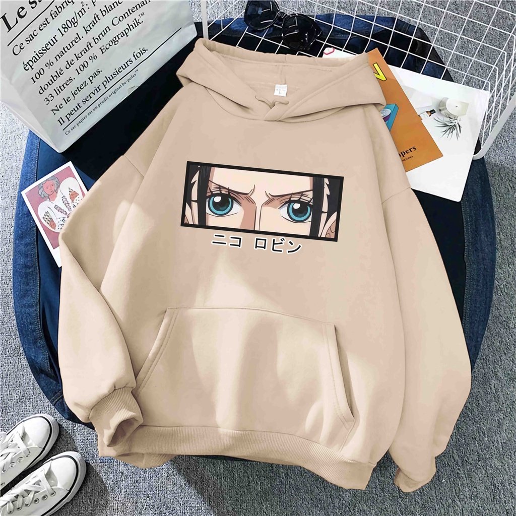 Jual hoodie NICO ROBIN EYES hoodie one piece hoodie ROBIN jaket anime ...