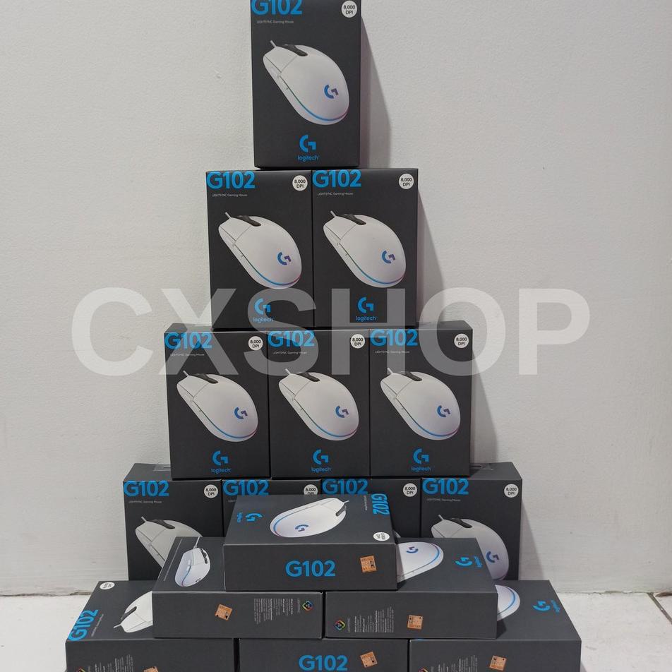 Jual Rekomendasi Logitech G102 Lightsync Gaming Mouse - GARANSI RESMI | Shopee Indonesia