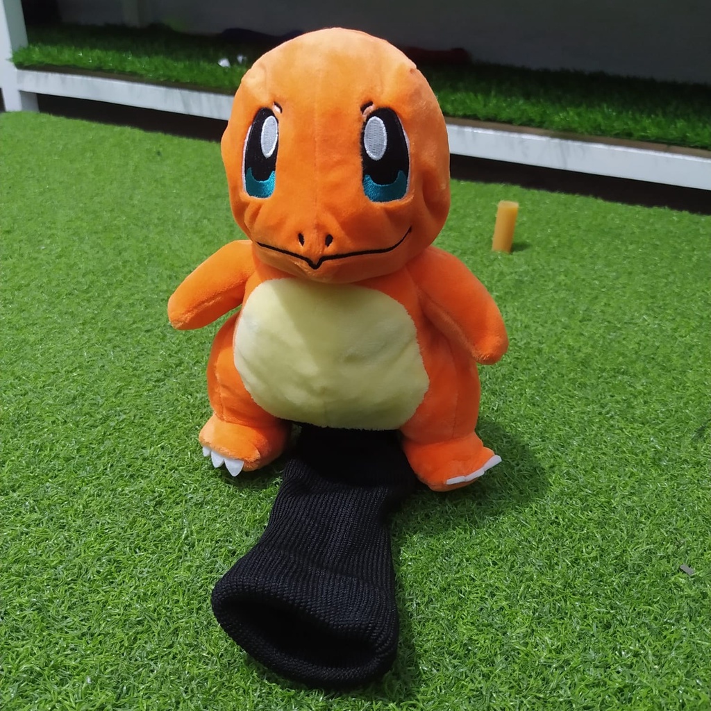 Jual Charmander Fairway Wood Pokemon Golf Headcover-CoverSarung Stick ...