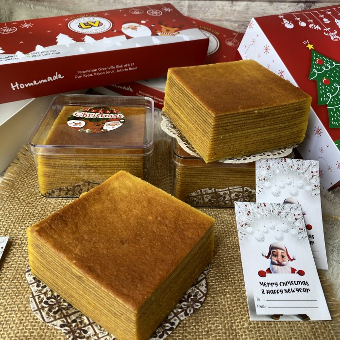 Jual KUE LAPIS SUSU BANGKA / LAPIS LEGIT MINI 10X10CM / LAPIS LEGIT ...