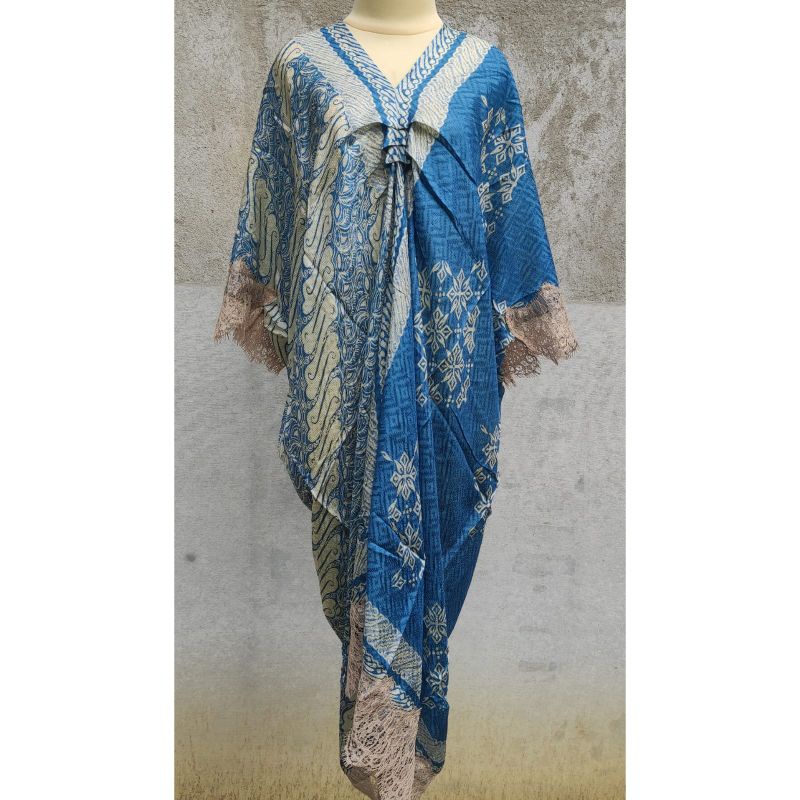 Jual Kaftan Batik Viscose Lace | Shopee Indonesia