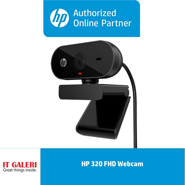 Jual HP 320 FHD Webcam | Shopee Indonesia