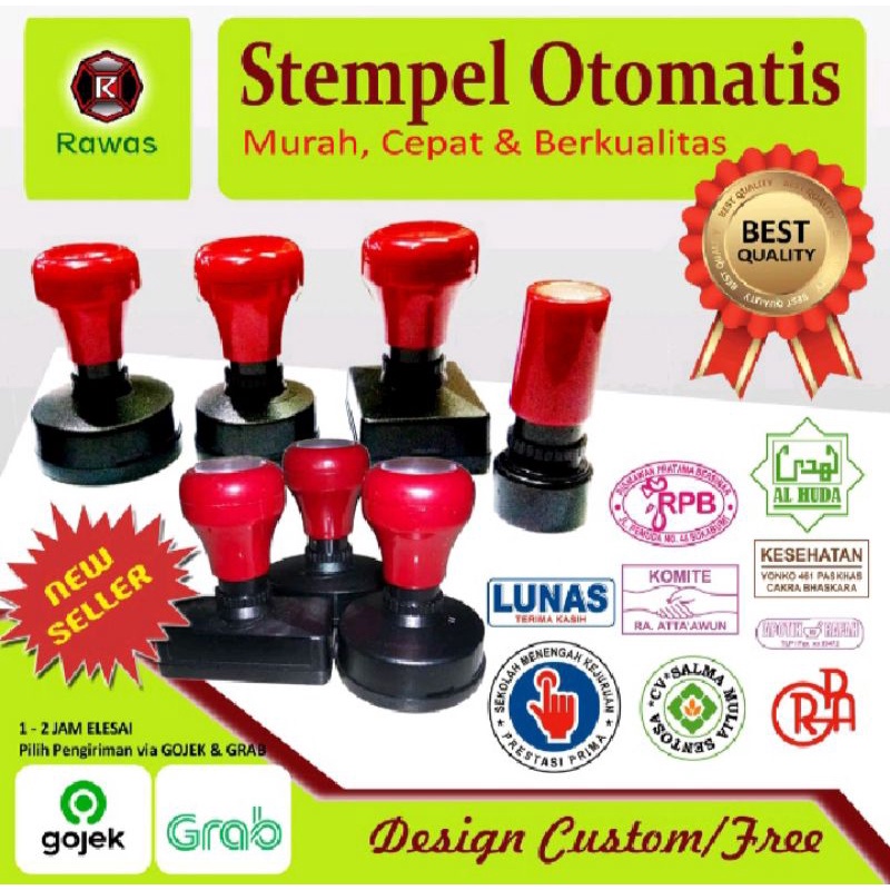 Jual Stempel, Stempel Logo, Stempel lunas, stempel nama, stempel tanda ...