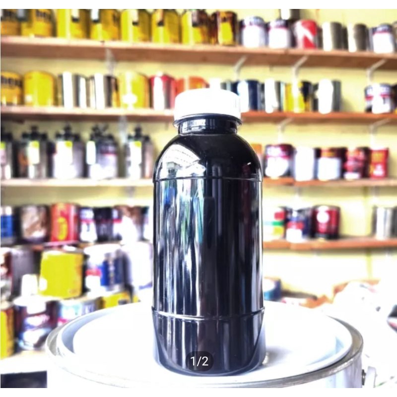 Jual Cat PU super deep black eceran - hitam pu solid 200ml | Shopee ...