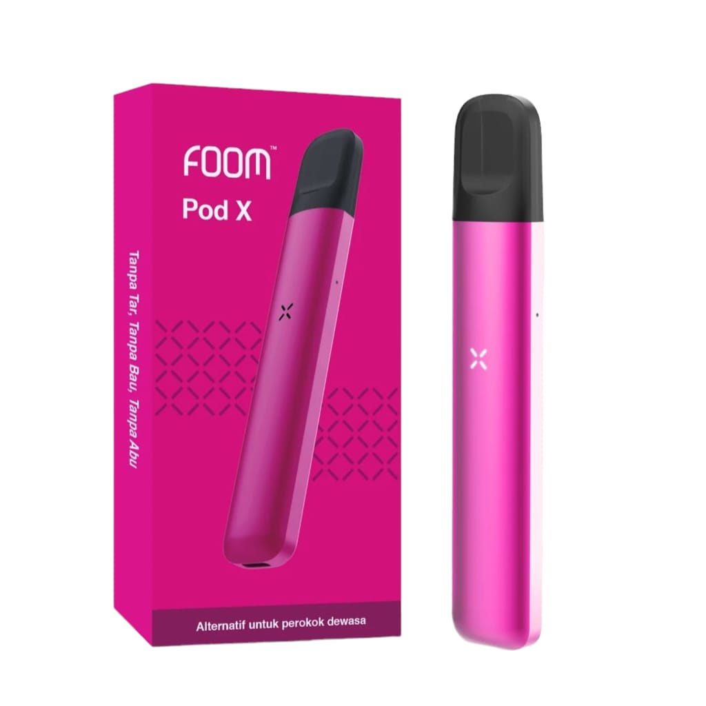 Jual FOOM POD X AUTHENTIC + LIQUID SALT NIC 15ML | Shopee Indonesia