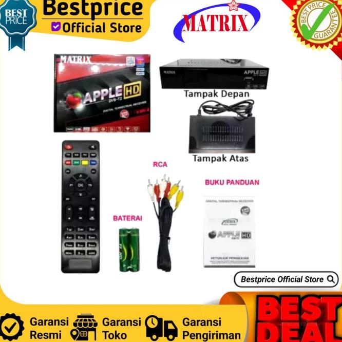 Jual Set Top Box Matrix Apple Merah Set Top Box Digital Tv Original ...