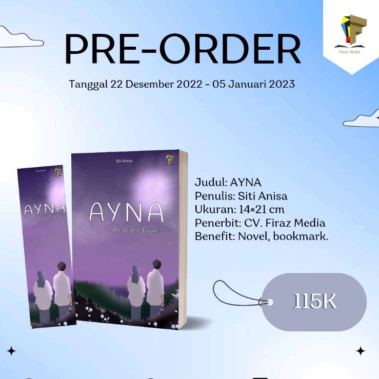 Jual Novel Ayna By Siti Anisa Shopee Indonesia