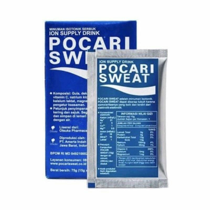 Jual pocari sweat sachet 13gr 1 box ( 5 sachet ) | Shopee Indonesia