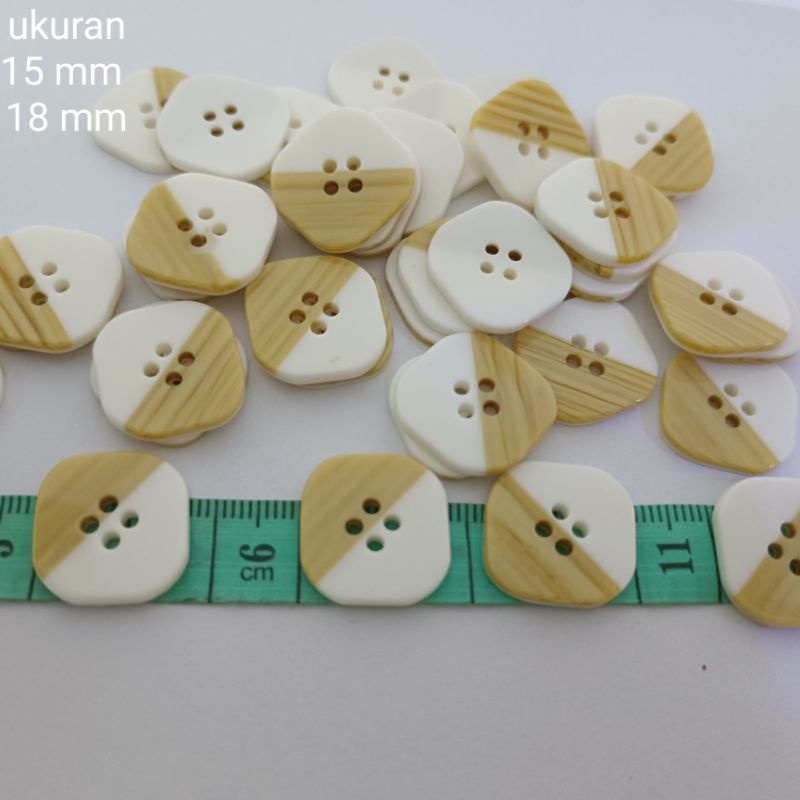 Jual Kancing baju gamis/kemeja kotak motif corak belang model marmer ...