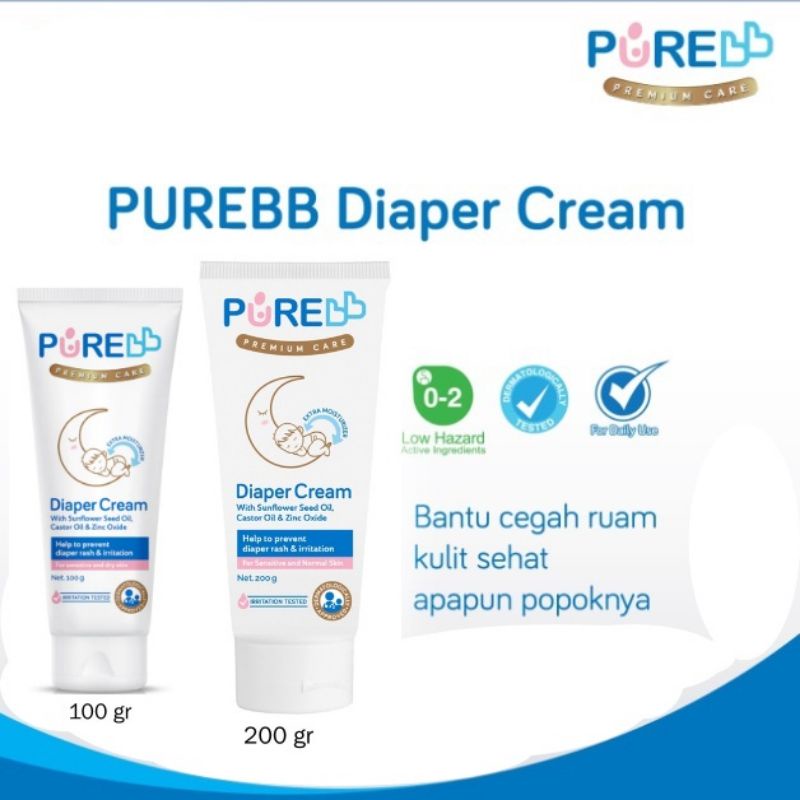 Jual Pure Baby Diaper Rash Cream - PureBB Krim Iritasi & Ruam Popok ...