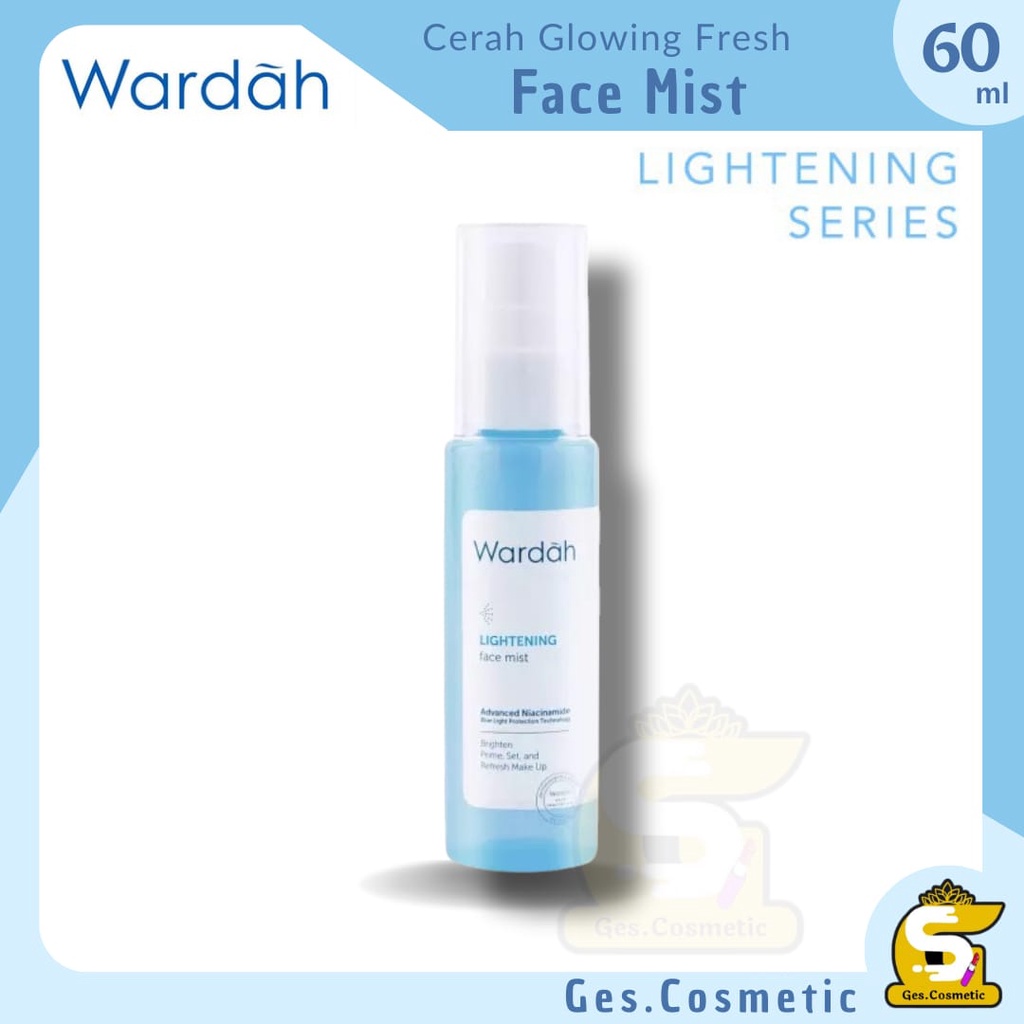 Jual EXP 2026 Wardah Lightening Face Mist 60 ml - Spray untuk primer ...