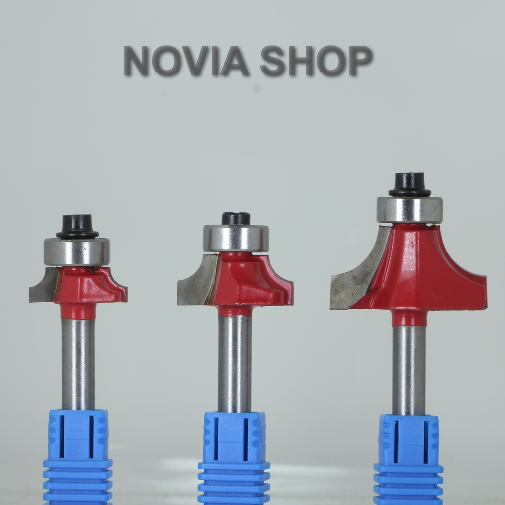 Jual Corner Round Bits Mata Router Profil Kayu Shank 1/4 inch Mesin ...