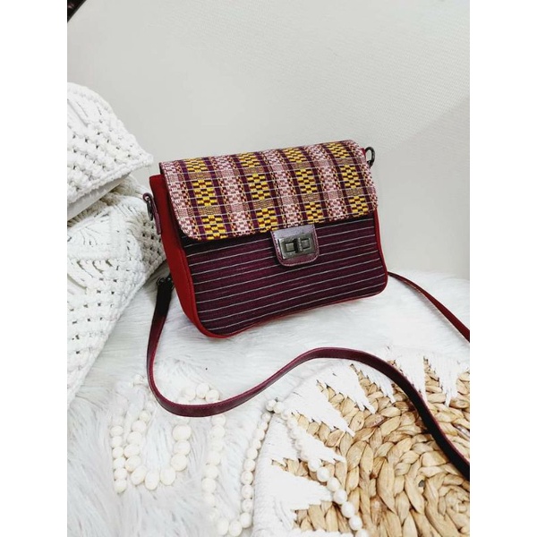 Jual AKUNE SLING BAG TENUN NTT, SLING BAG ETNIK, TAS TENUN, TAS ETNIK ...