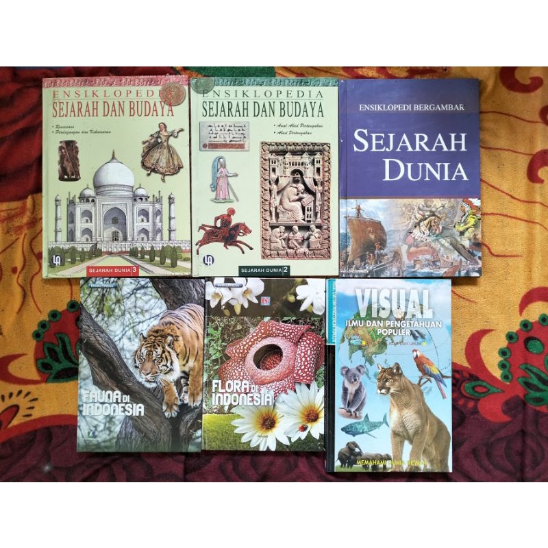 Jual ORIGINAL BUKU ENSIKLOPEDIA SEJARAH DAN BUDAYA JILID 2 3 SEJARAH DUNIA FLORA FAUNA DI ...