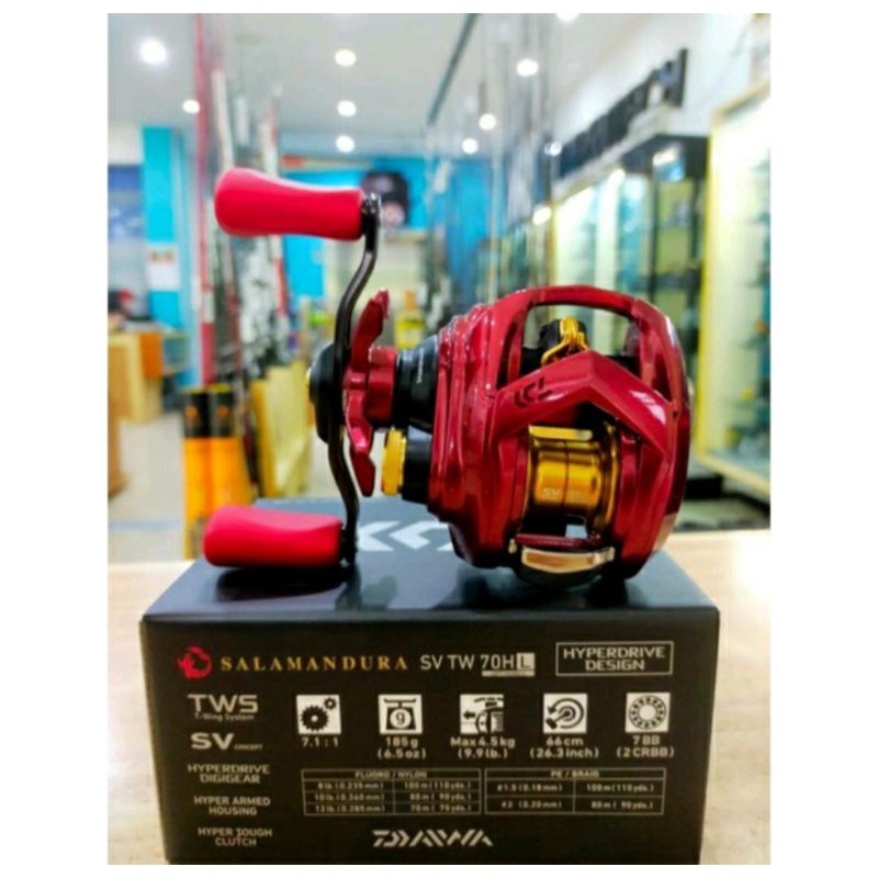 Jual REEL BC DAIWA SALAMANDURA SV TW 70 - ORIGINAL | Shopee Indonesia